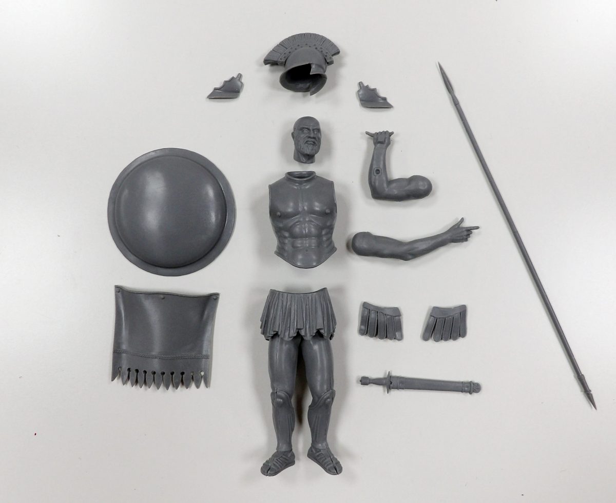 Construction of Miniart Greek Hoplite – Space Craft
