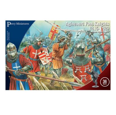 PAO60 Perry Miniatures Agincourt Foot Knights 1415-1429 28mm – Space Craft