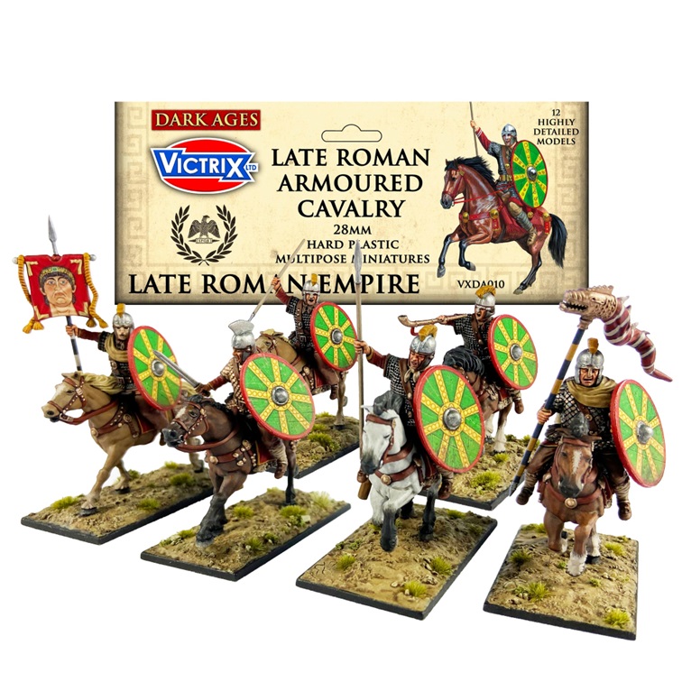 VXDA010 Victrix Dark Ages Late Roman Armoured Cavalry 28mm | Space Craft