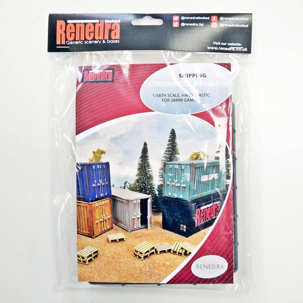 RNSHIP20 Renedra Shipping Containers and Pallets 28mm | Space Craft
