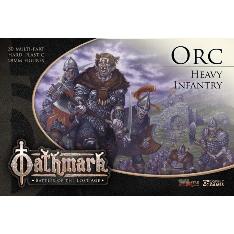OAKP205 Oathmark Orc Heavy Infantry 28mm – Space Craft